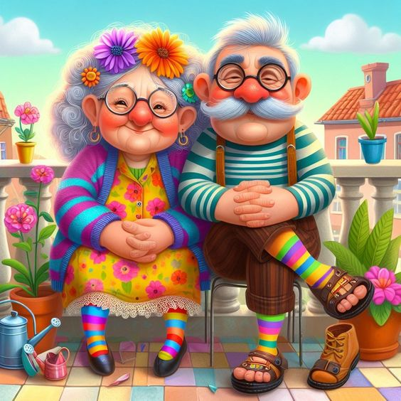 5D Diamond Painting Oud Getrouwd Stel – diamond paint hobby