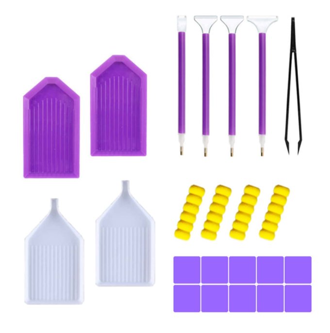 Diamond Painting Tool Kits (23PCS/SET) – diamond paint hobby