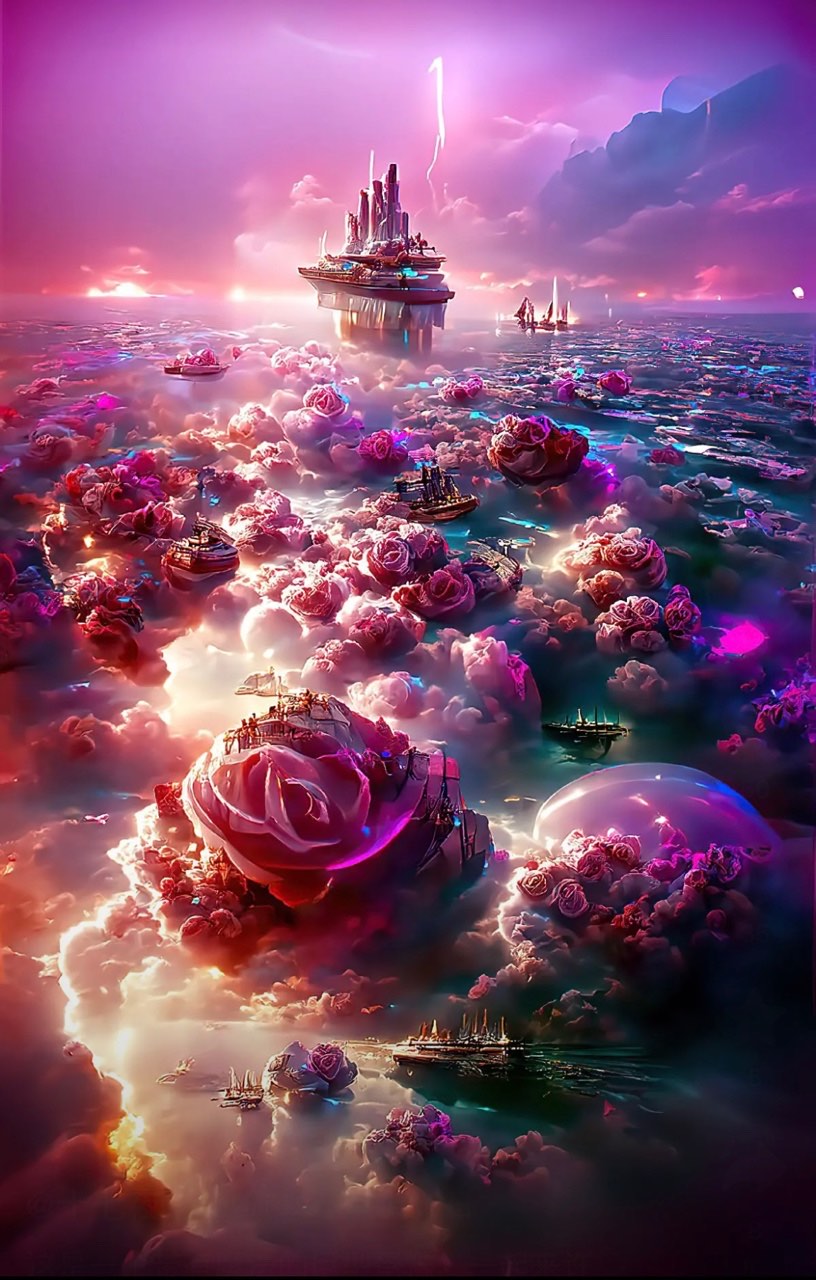 5D Diamond Painting Een Zee Van Rozen – diamond paint hobby